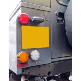 Land Rover Defender - 10 piece 95mm NAS Style LED Lamp Upgrade Kit ...